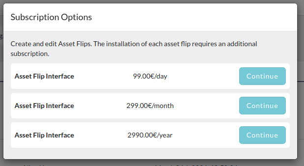 Asset Flip Interface - Overview