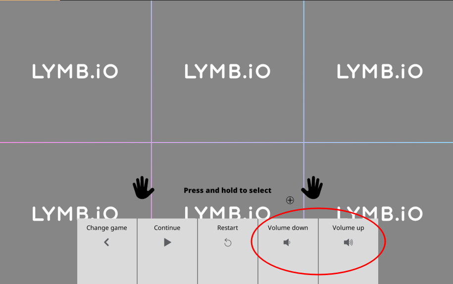 How to raise/lower the volume