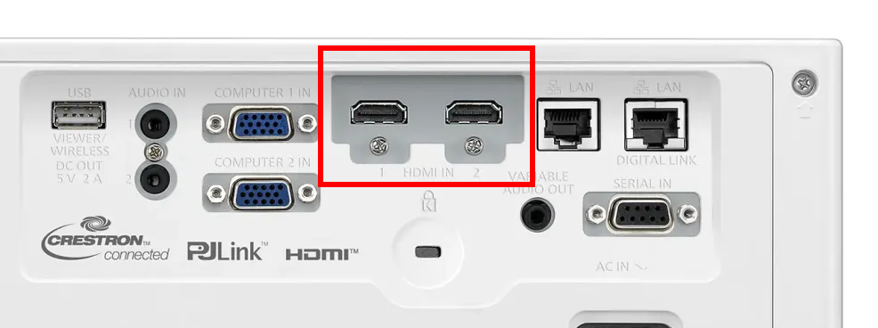 How to use a second device on your Projector?