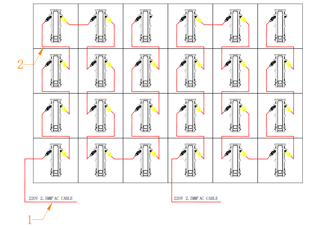MultiBall LED - Screen Wiring